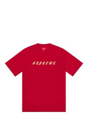 Supreme Flames Short-sleeve Top - Red
