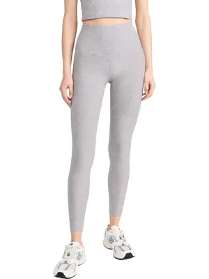 Beyond Yoga Spacedye Caught In The Midi Ankle Leggings - Silver Mist