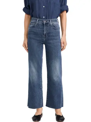 7 For All Mankind Cropped Alexa Jeans - Clara
