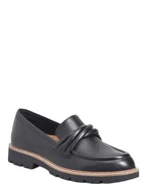 COMFORTIVA Comfortiva Lilac Lug Sole Loafer Black