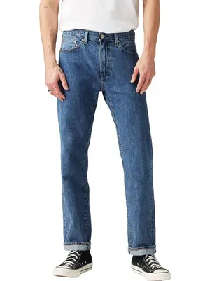 LEVI'S 505™ Relaxed Straight Leg Selvedge Jeans - All My Days Selvedge