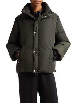 SETCHU Down Puffer Jacket - Dark Green