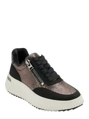 Dkny Laurence Wedge Sneaker - Pewter Black
