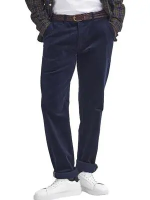 Barbour Corduroy Tailored Fit Trousers - Navy