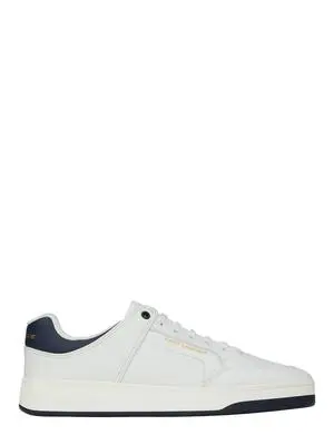 Saint Laurent Leather Sl/61 Low-top Sneakers - White