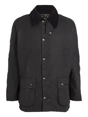 Barbour Waxed Ashby Jacket - Black