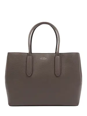 SMYTHSON Smythson Small Leather Day Tote Bag