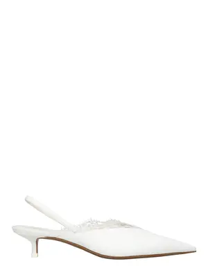 NEOUS Irena Slingback Pumps Ivory