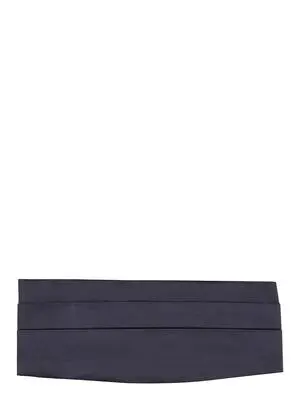 Giorgio Armani Silk Cummerbund - Blue