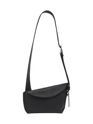 Alexander McQueen Leather Sling Bag - Black