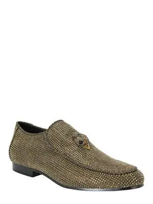 Kurt Geiger Embellished Hugh Eagle Loafers - Brown