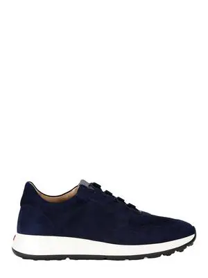 TOD'S Suede Low-top Sneakers - Navy