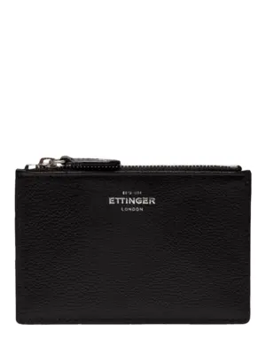 ETTINGER Capra Leather Travel Pouch - Black