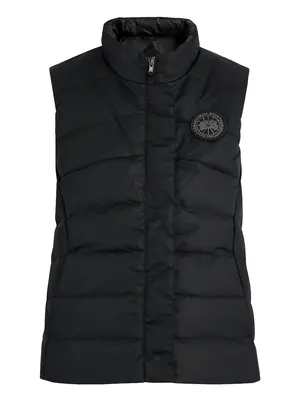 Canada Goose Freestyle Quilted Satin-shell Gilet - Black