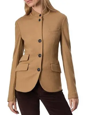 Rag & Bone Slade Wool Jacket - Camel