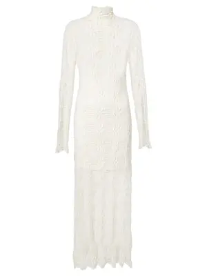 Ulla Johnson Talia Floral Lace Maxi Dress - White