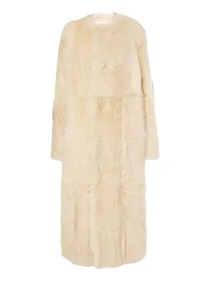 TOTEME Shearling Coat - White