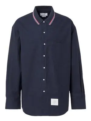 Thom Browne Cotton Shirt - Blue