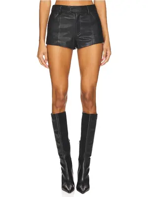CAMILA COELHO Zarah Hot Short - Black