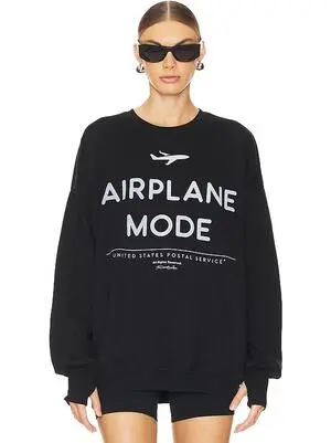 THE LAUNDRY ROOM Airplane Mode Usps Sweatshirt - Black