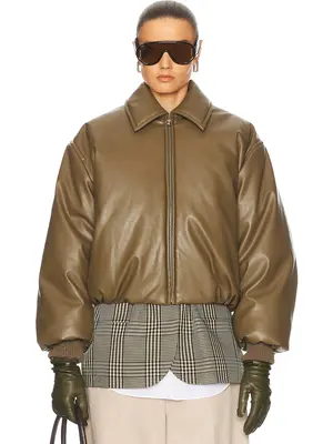 Acne Studios Onnea Jacket Khaki Green