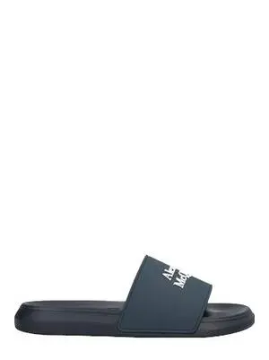 Alexander McQueen Sandals Midnight Rubber Blue