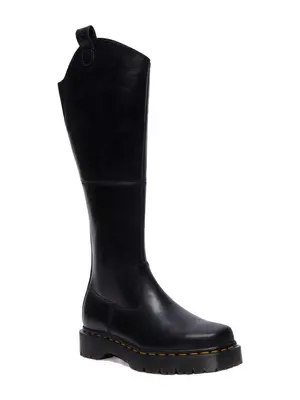Dr. Martens Amaayah Knee High Boots - Black
