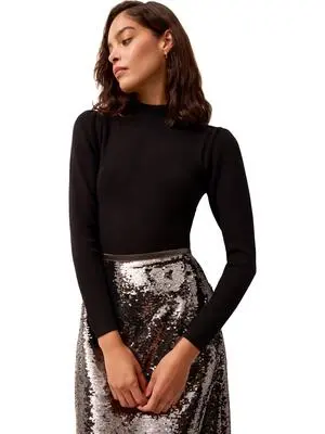 MARIE OLIVER Barrett Knit Bodysuit