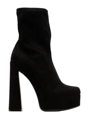 GIUSEPPE ZANOTTI 145mm Aureliee Platform Booties - Black