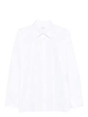 Saint Laurent Stripe-jacquard Shirt - White