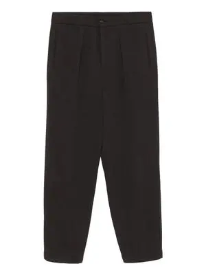 Giorgio Armani Ribbed Trousers - Brown