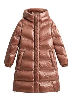Woolrich Aliquippa Puffer Jacket - Brown