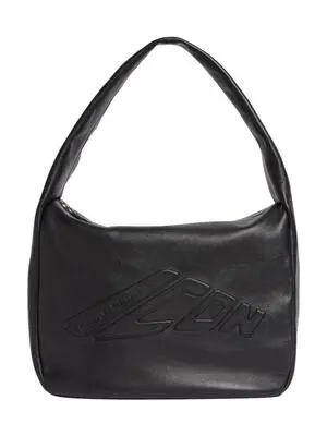Dsquared2 Logo-embossed Leather Tote - Black