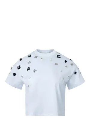 Ports 1961 Swarovski-embellished T-shirt - White