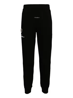 AAPE BY *A BATHING APE® Logo-embroidered Track Pants - Black