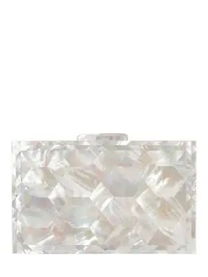 FREYA ROSE Freya Rose Athena Mother Of Pearl Clutch