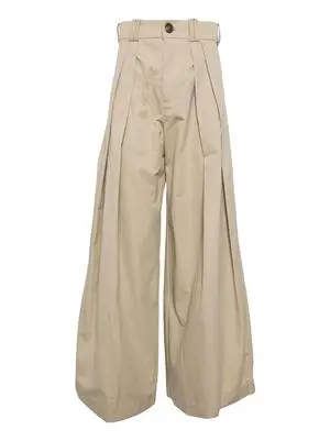 S.S.DALEY Alexander Wide Leg Trousers - Brown