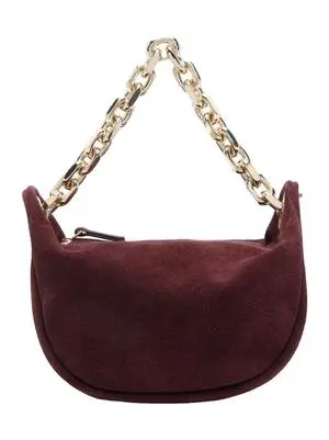 Fabiana Filippi Suede Mini Bag - Red