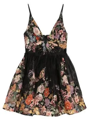 Zimmermann Pavilion Mini Dress - Black
