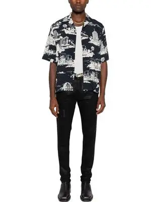 Amiri La Landmark Shirt - Black