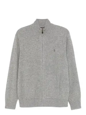 Polo Ralph Lauren Pony-embroidered Wool Sweater - Grey