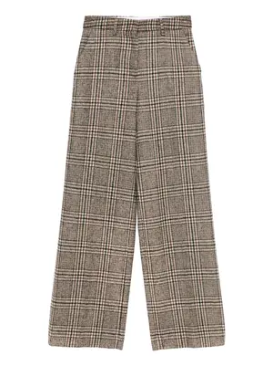 LORENA ANTONIAZZI Lorena Antoniazzi Checked Trousers