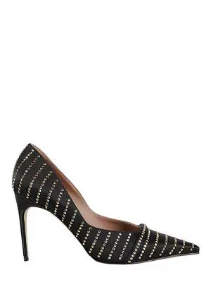 MALONE SOULIERS 90mm Jillian Pumps - Black