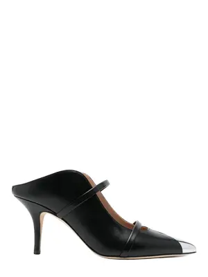 MALONE SOULIERS 70mm Maureen Mules - Black