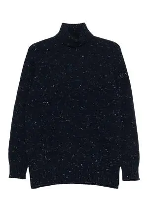 DRUMOHR Speckle-knit Sweater - Blue