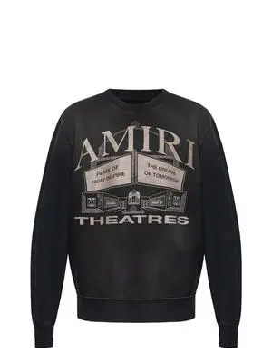 Amiri Theatres Vintage Sweatshirt - Black