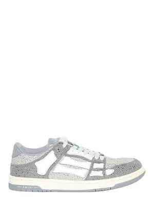Amiri AMIRI Crystal Skel Top Sneakers Grey