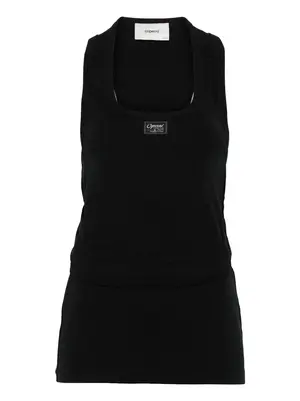 Coperni Open-back Tank Top - Black