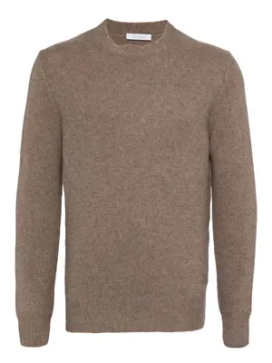 CRUCIANI Crew-neck Jumper - Neutrals
