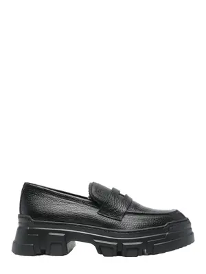 POLLINI Penny Slot Loafers - Black